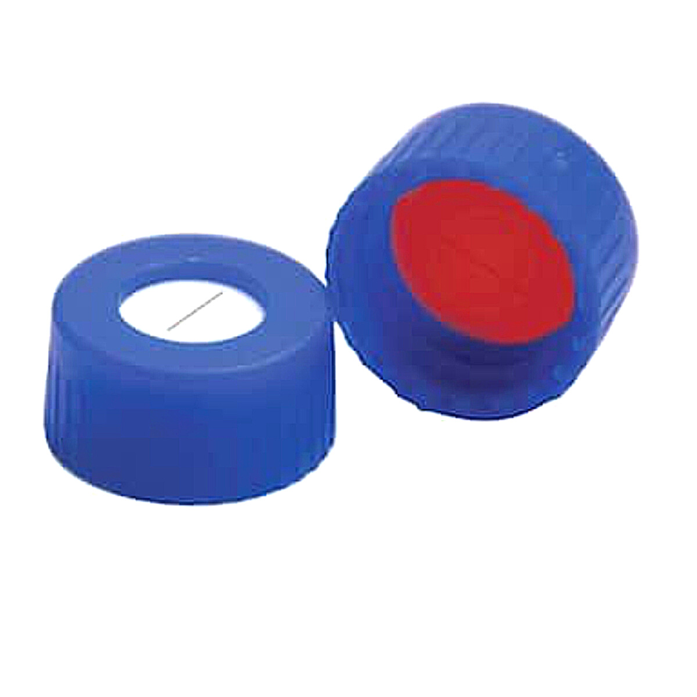 ScrewCap with non-bonded Non-slit Red & White septa - HX-TECH